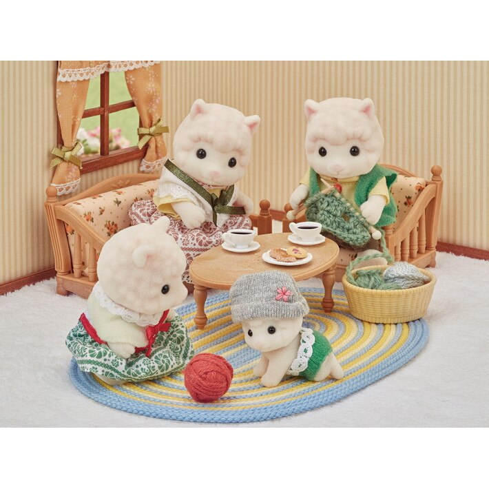Jucarie Sylvanian Families Woolly Alpaca Family - eMAG.ro