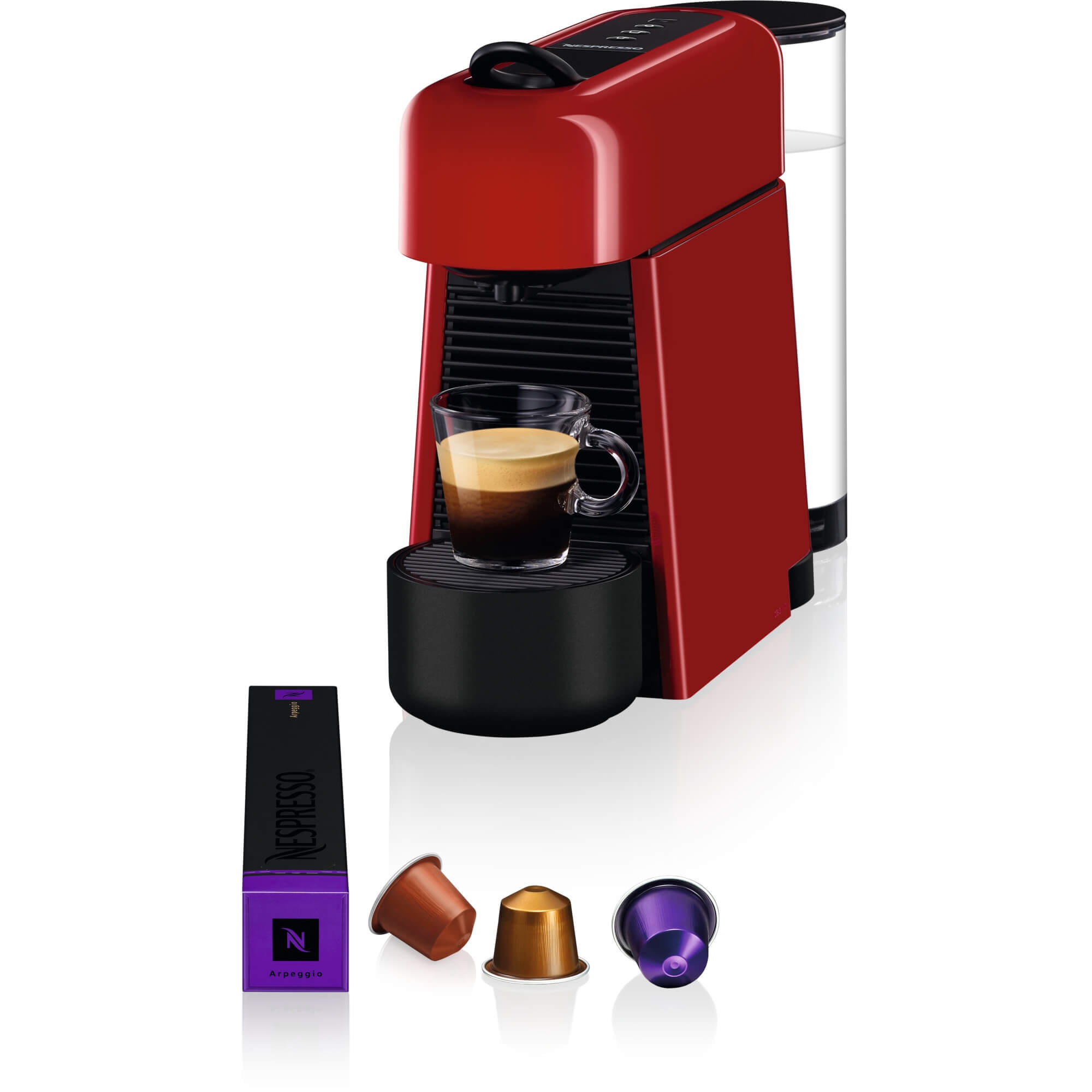 Espressor Nespresso Essenza Plus D45, 1260 W, 1 L, 19 bar, Bluetooth ...