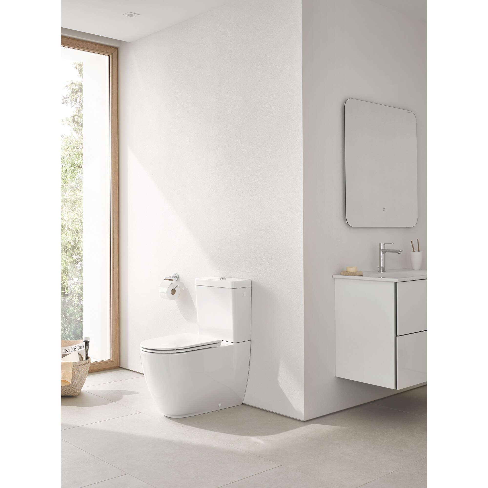 Colac WC Grohe Essence 39577000, SoftClose, eliberare rapida, Duroplast ...