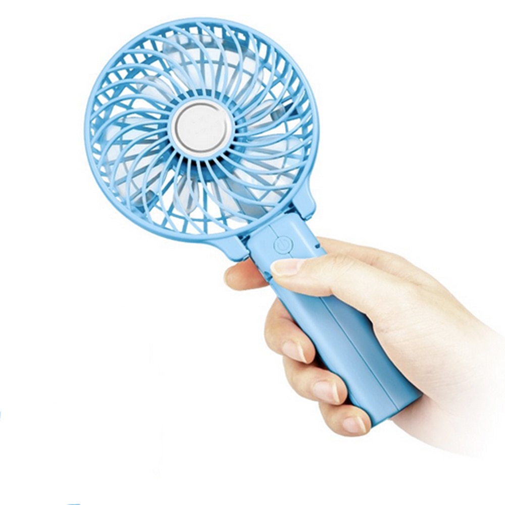 Ventilator mini portabil pentru orice telefon sau tableta, Albastru ...