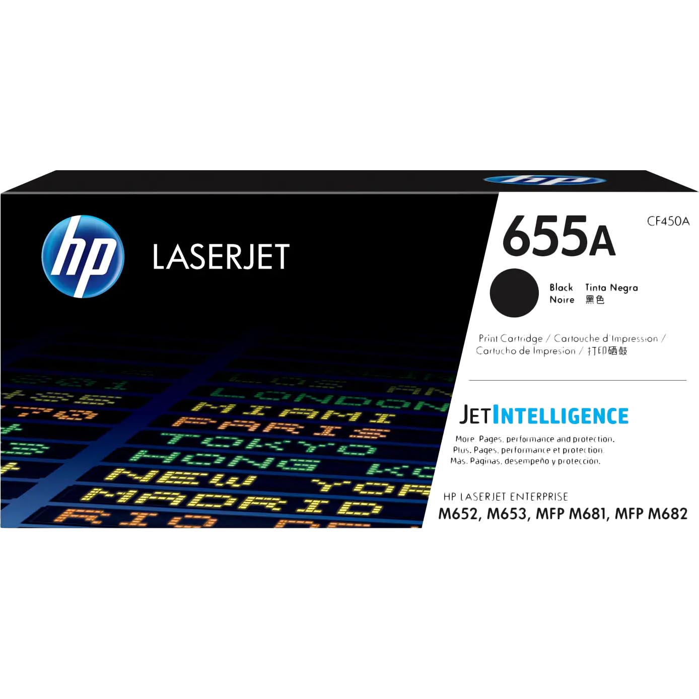 Toner HP 655A, Negru - eMAG.ro