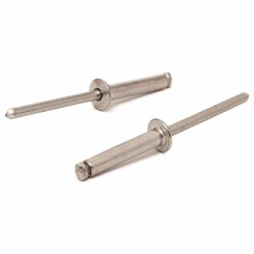 Set pop-nit standard, INOX A2 / INOX A2, DIN 7337-A2/A2 - 4.8x12 (500 ...