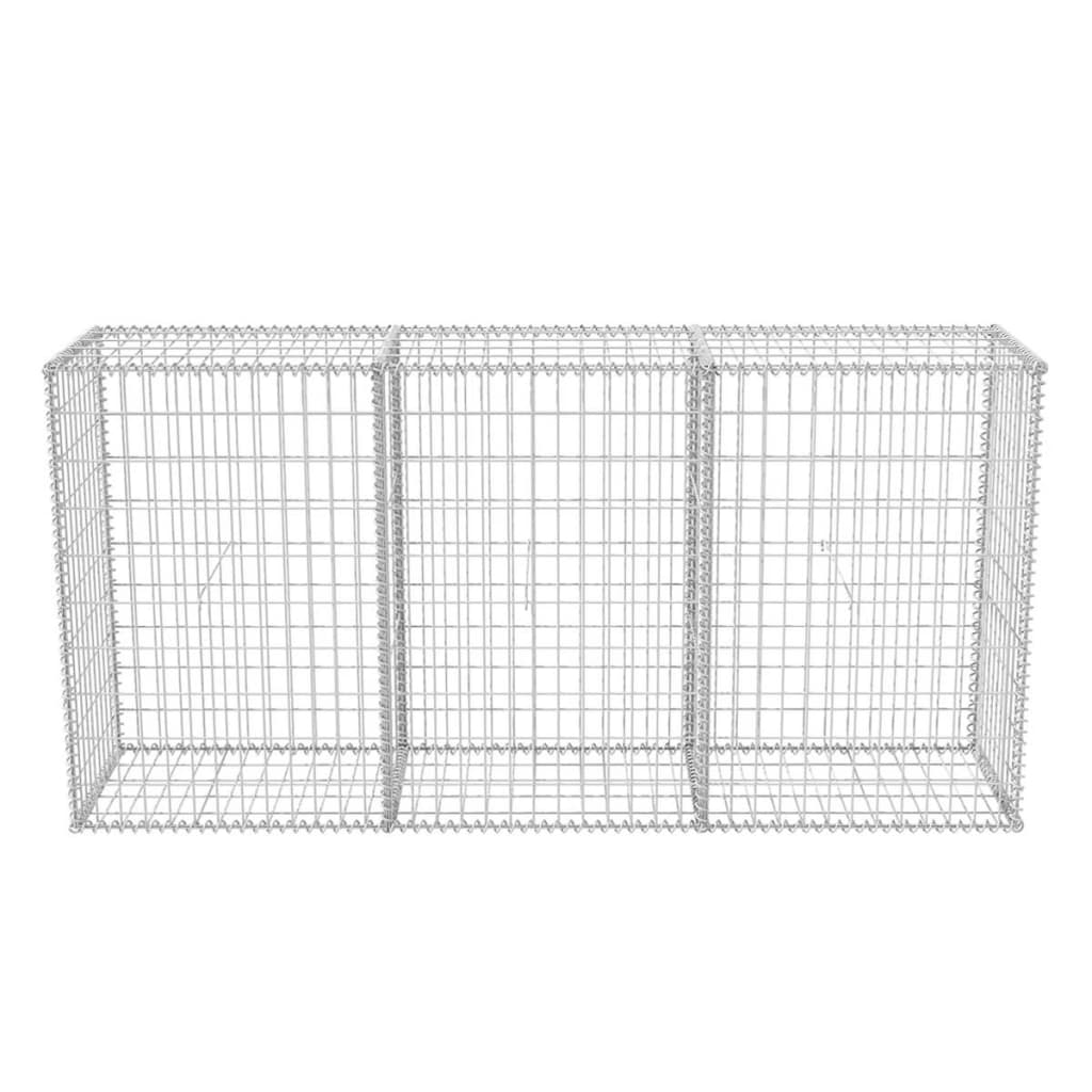 Cos gabion, 200 x 50 x 100 cm, otel galvanizat - eMAG.ro