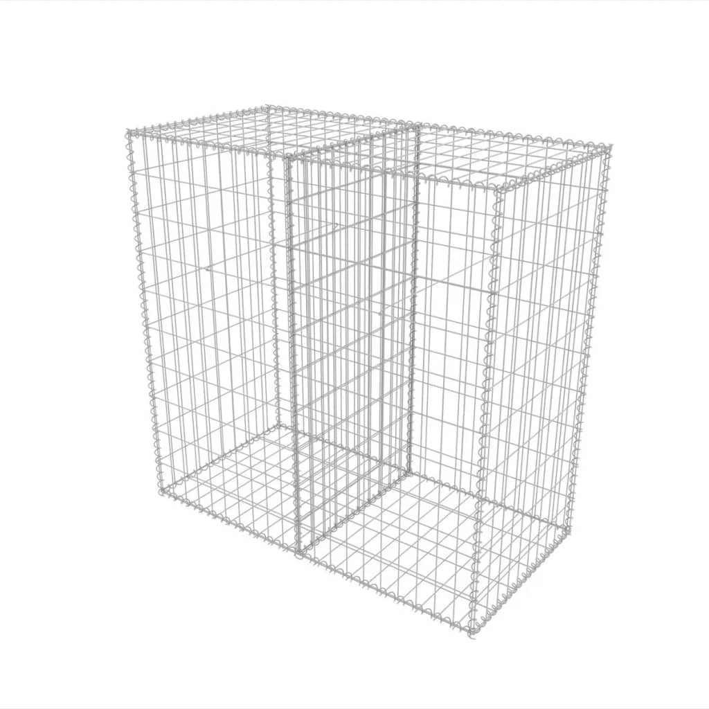 Cos gabion, 100 x 50 x 100 cm, otel galvanizat - eMAG.ro