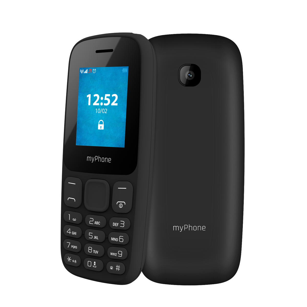 Telefon mobil MyPhone 3330, Dual SIM, Black - eMAG.ro