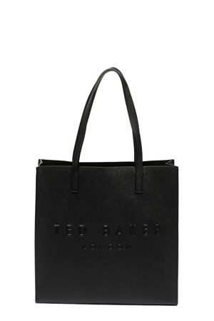 Ted Baker, Geanta shopper de piele ecologica Soocon, Negru - eMAG.ro