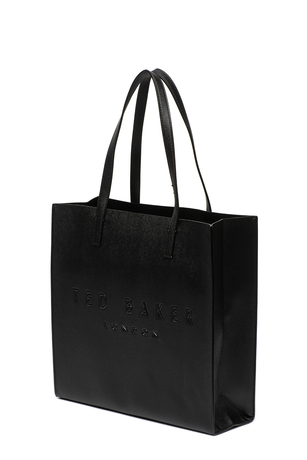 Ted Baker, Geanta shopper de piele ecologica Soocon, Negru - eMAG.ro