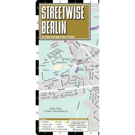 Streetwise Berlin Map - Laminated City Center Street Map of Berlin, Germany, Michelin (Author ...