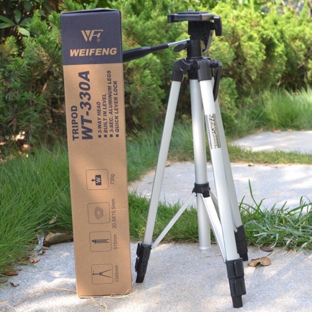 Pachet Trepied foto telescopic Weifeng WF-330A universal 51-134 cm ...