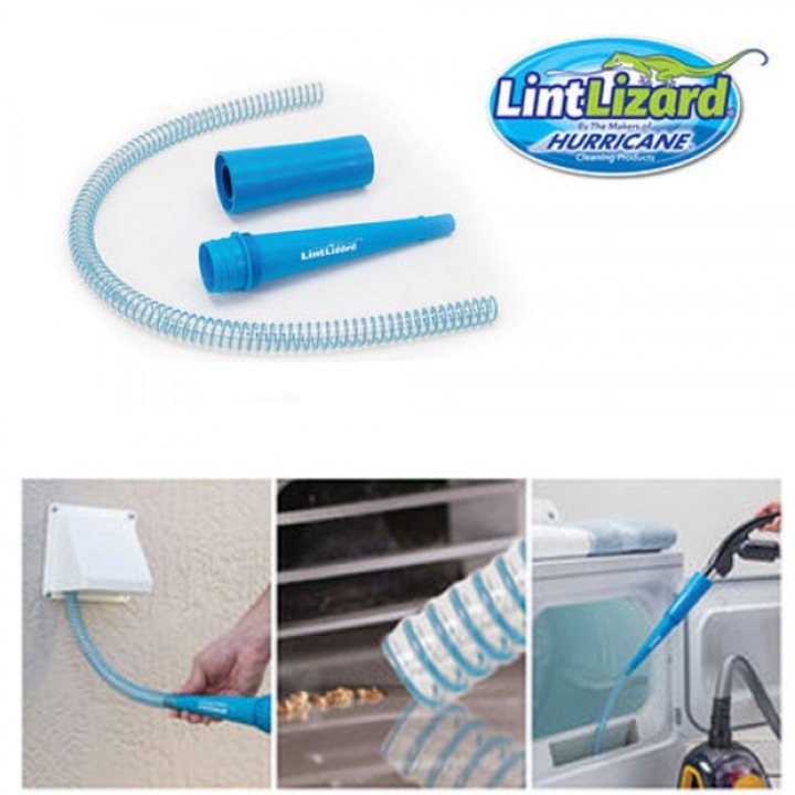 Приставка за почистване на трудно достъпни места, Hurricane Lint Lizard, Синя - eMAG.bg