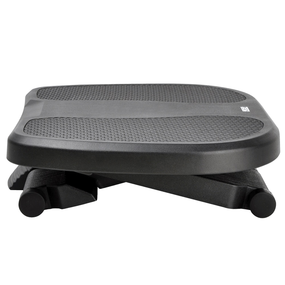 Suport picioare birou, ergonomic DESQ 60081, ajustabil, negru - eMAG.ro