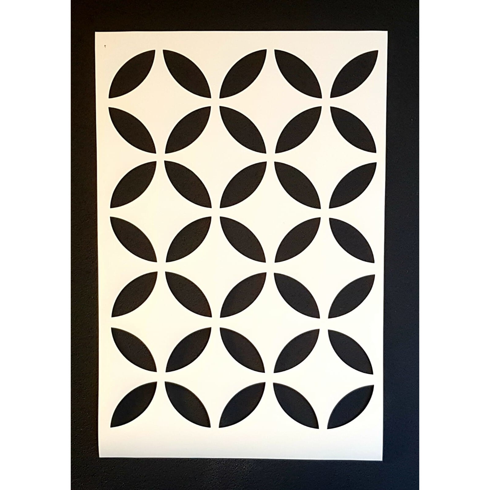 Sablon Geometric Pereti Colorati, Cerculete, 60X90 cm - eMAG.ro