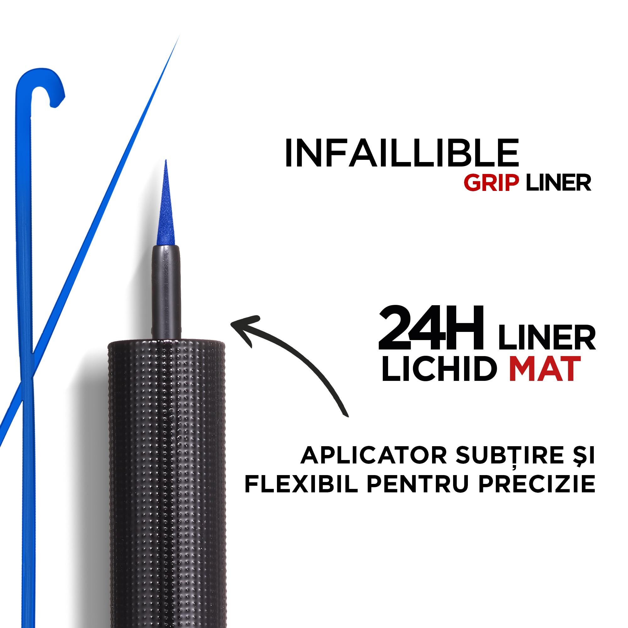 Tus Lichid L'Oreal Paris Matte Signature 02 Blue, 6 ml - eMAG.ro
