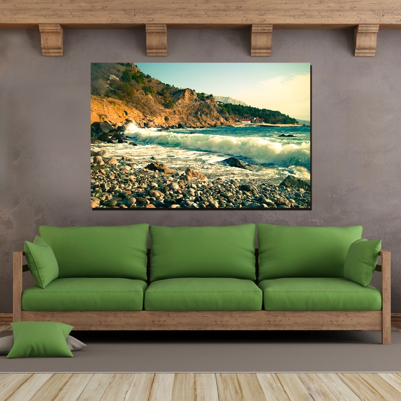 Tablou Mare involburata, 60 x 40 cm - eMAG.ro