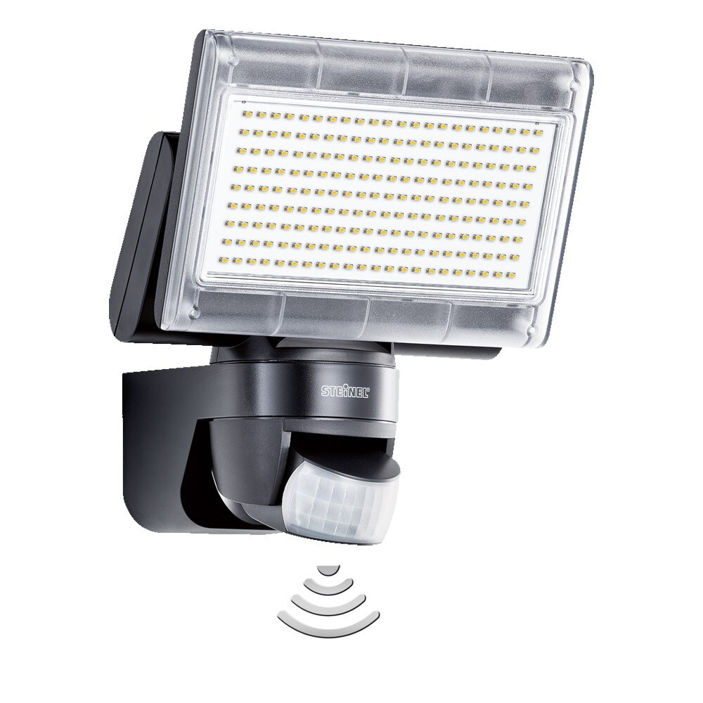 Reflector Steinel cu senzor XLED HOME 1, Negru - eMAG.ro