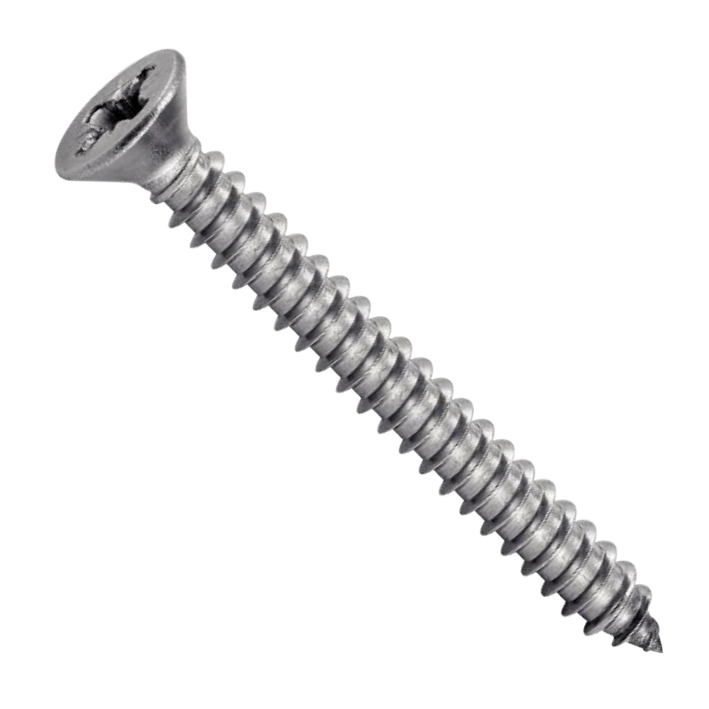 Set suruburi pt tabla, cap inecat, INOX A2, PH2, DIN 7982-A2 - 4,8x16 ...