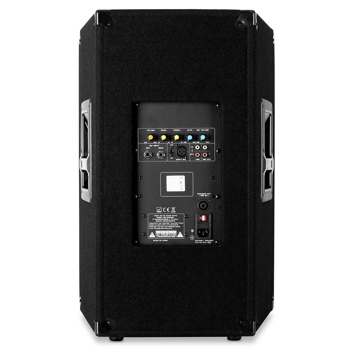 Boxa Profesionala Activa Ibiza, 900 W, 15 inch/38 cm, 3-Cai Bass-Reflex ...