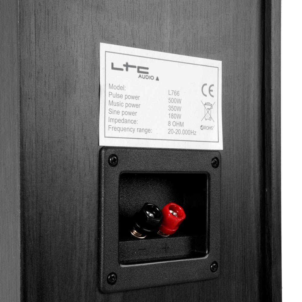 Boxe profesionale pasive LTC Audio 500W, 3-Cai, Gratar Detasabil ...