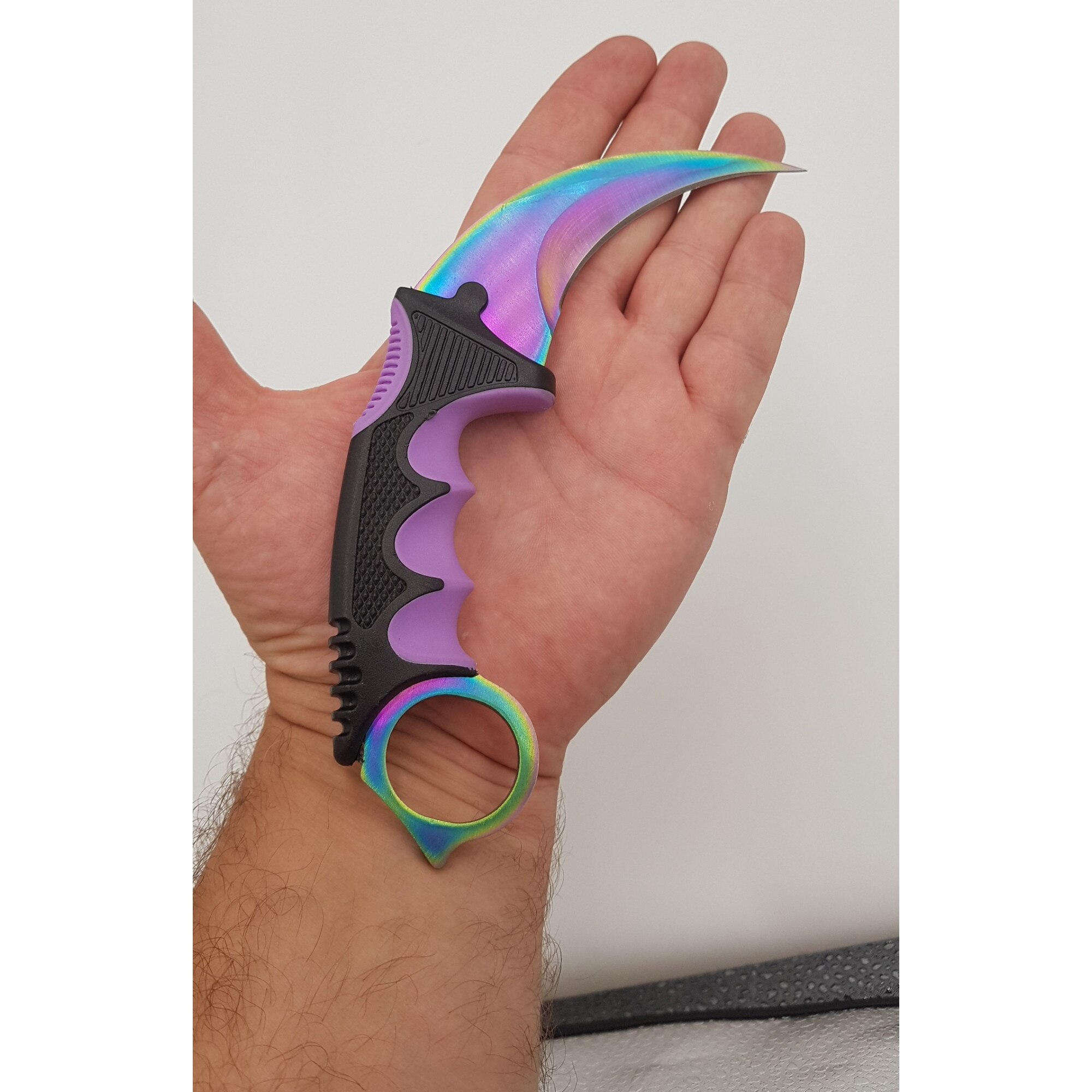 Cutit Karambit Counter Strike, CS GO, Teaca inclusa XL250 - eMAG.ro