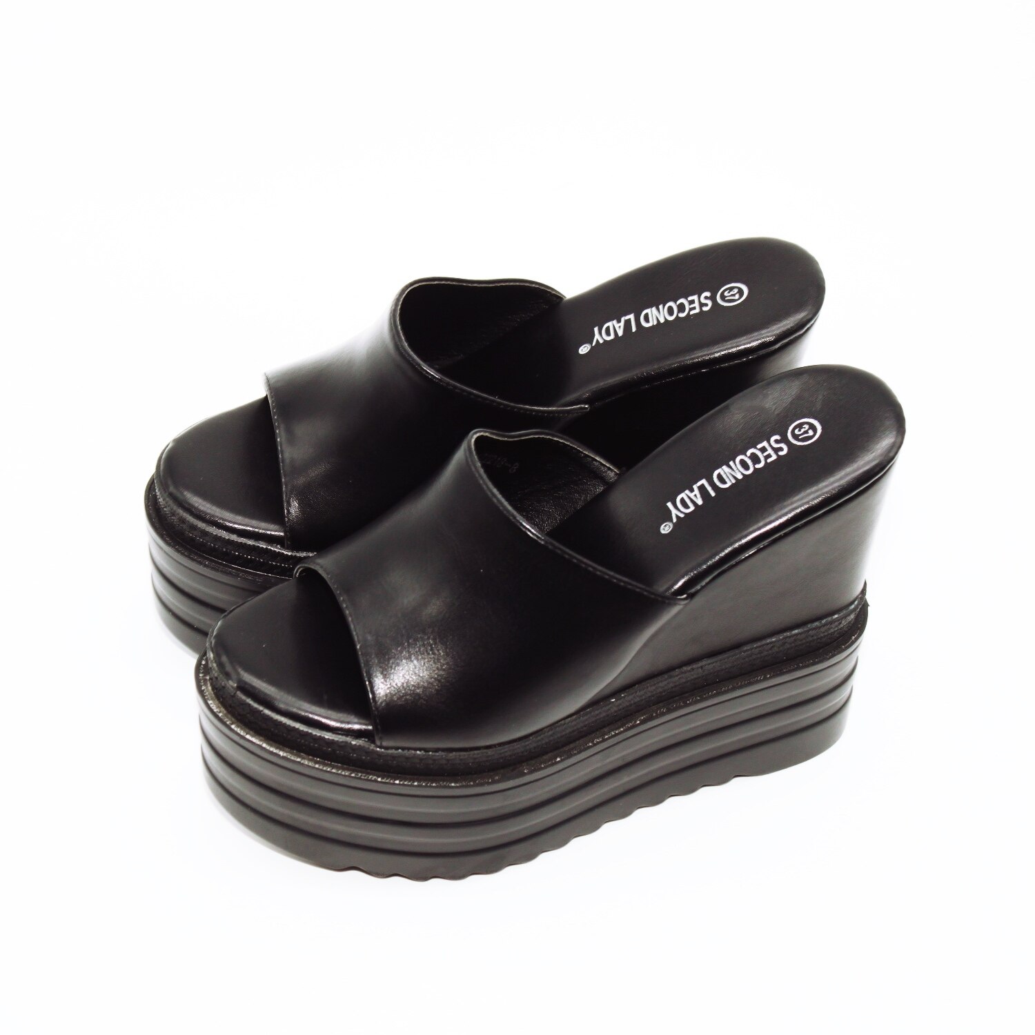 Saboti Dama, Negru, Cu Platforma, Rombic, 38 - eMAG.ro