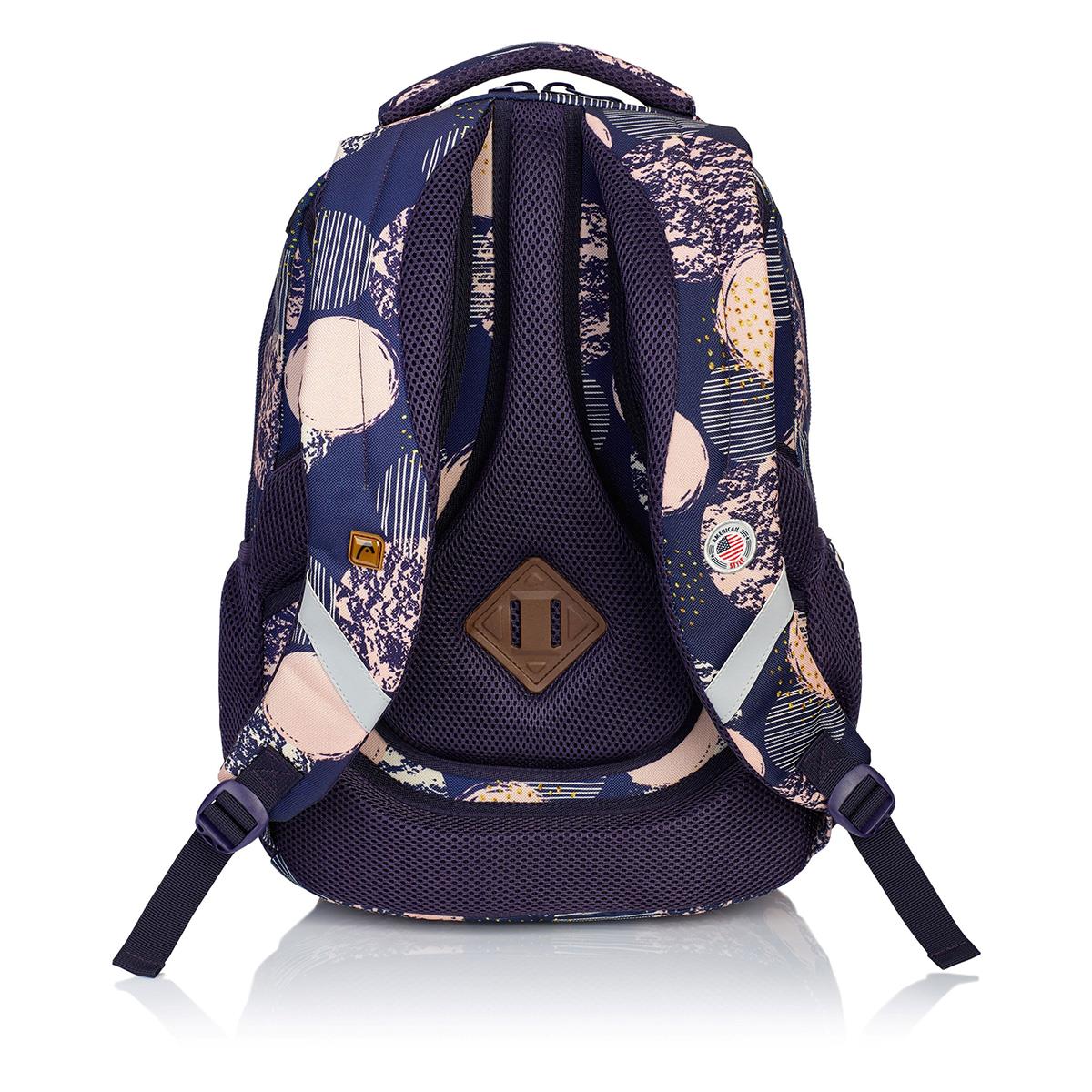 Ghiozdan Head HD-40, 4 compartimente - eMAG.ro