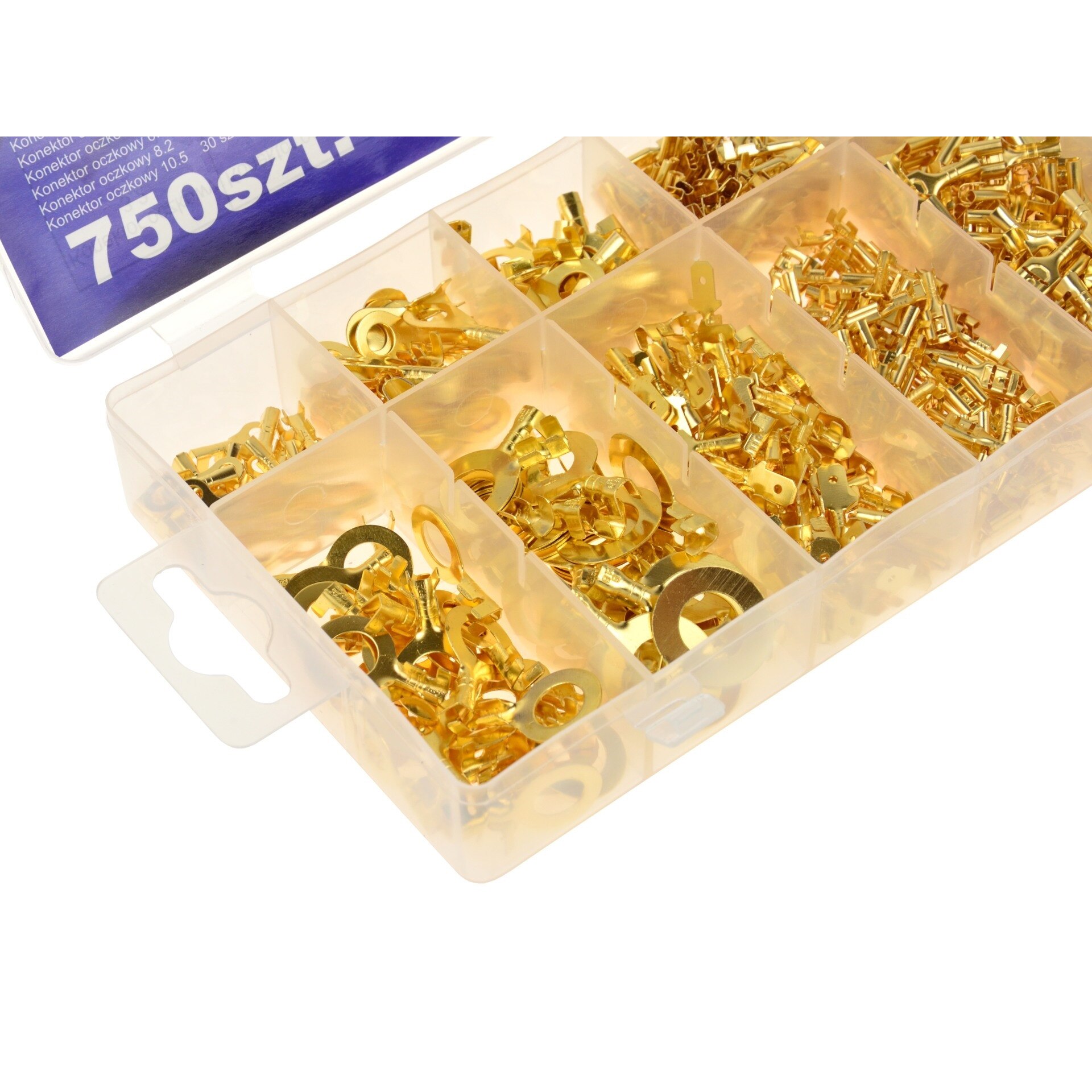 Set conectori cablu auto, 750 buc. GEKO G02828 - eMAG.ro