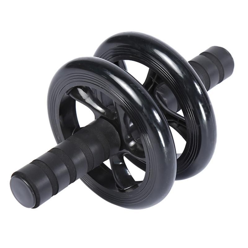 Roata dubla pentru Abdomene, Multifunctionala, Wheel, Negru - eMAG.ro