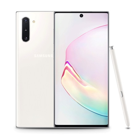 Telefon mobil Samsung Galaxy Note 10, N970, Dual Sim, 256GB, Aura White - eMAG.ro