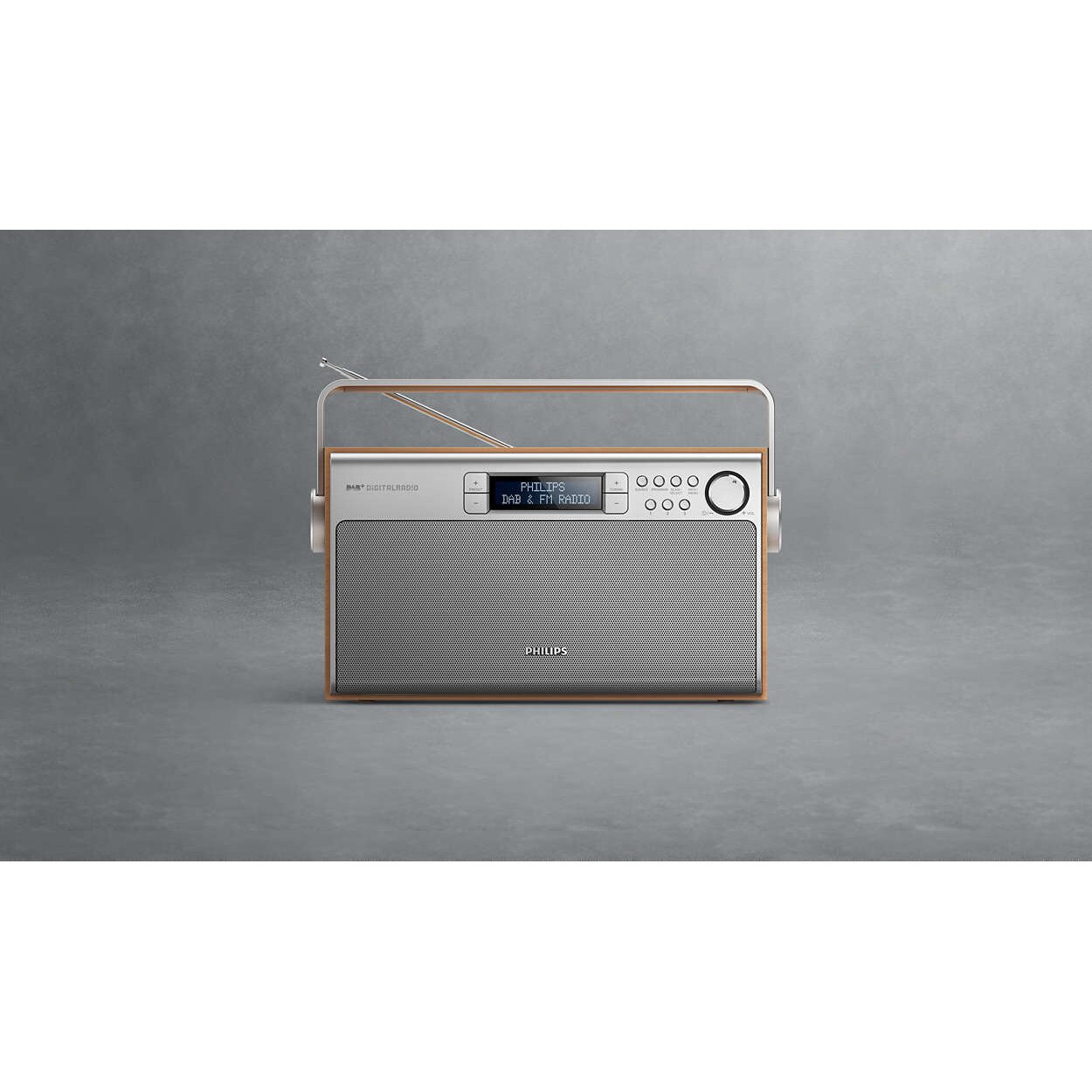 Radio portabil Philips AE5220/12, FM, Dab+, reglare automata digitala ...