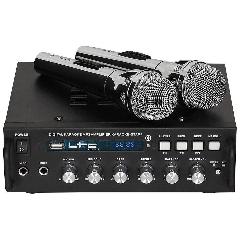 Set Boxe Profesionale LTC All in One, cu Amplificator, Afisaj Digital ...