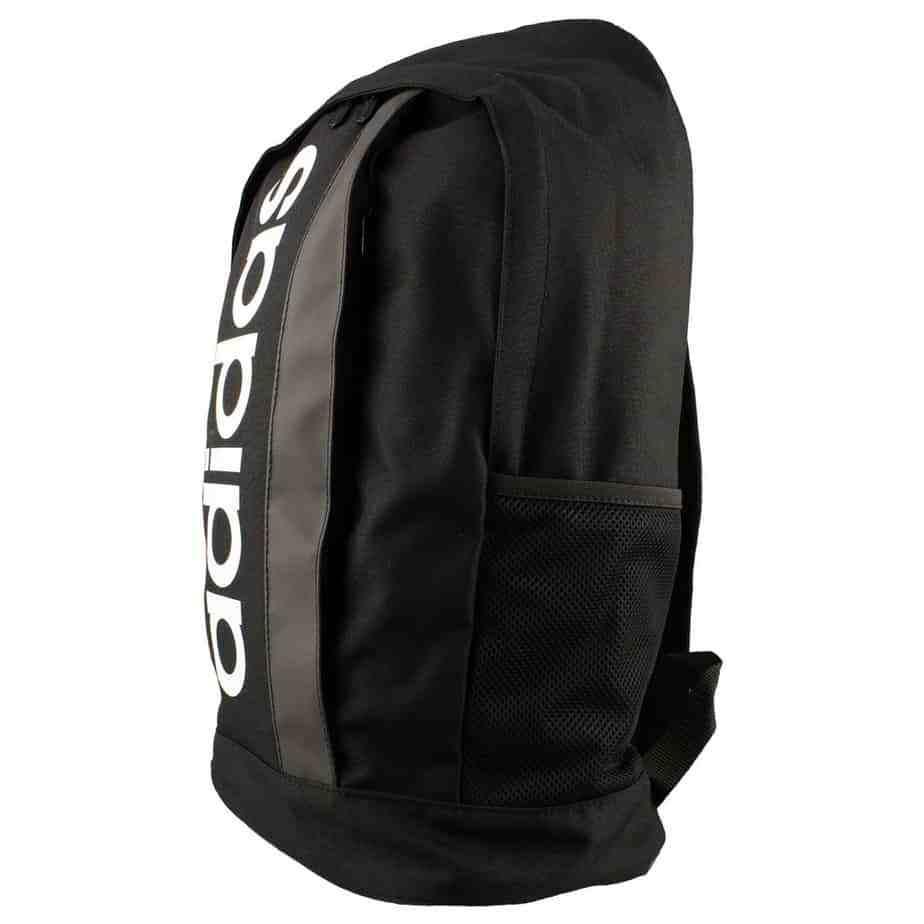 Спортна раница Adidas LIN CORE BP, Черен/Бял, джобове с цип - eMAG.bg