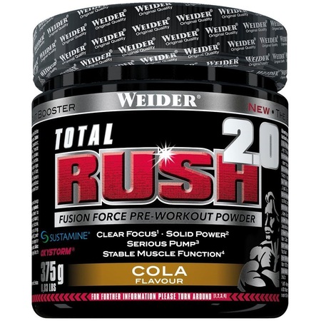 Pre-Workout Weider total rush 2 375G cranberry - eMAG.ro