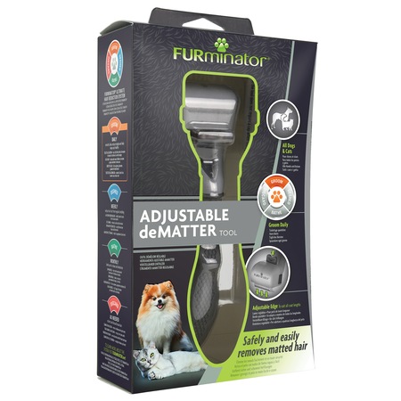 Perie caine si pisica pentru descalcit Furminator - eMAG.ro