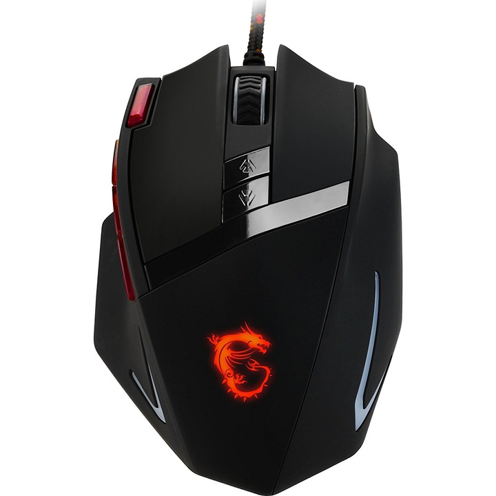 Mouse gaming MSI Interceptor DS200, Negru - eMAG.ro