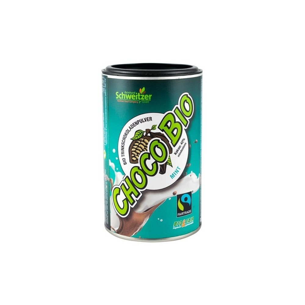 Bio Pudra De Cacao Cu Menta Pentru Ciocolata Calda 250 G - eMAG.ro