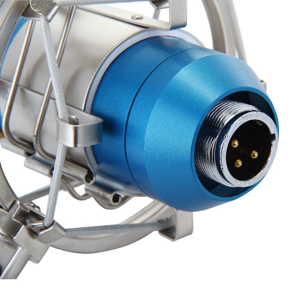 Microfon Condensator Pentru Studio Cu Suport Metalic - eMAG.ro