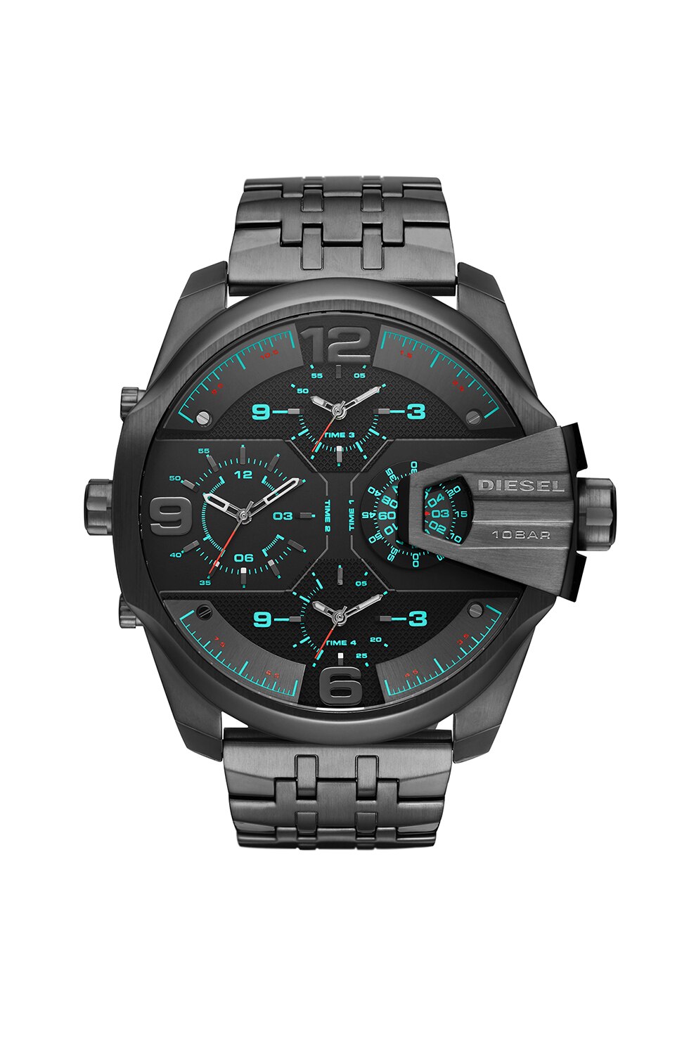Diesel, Часовник от инокс, Черен - eMAG.bg