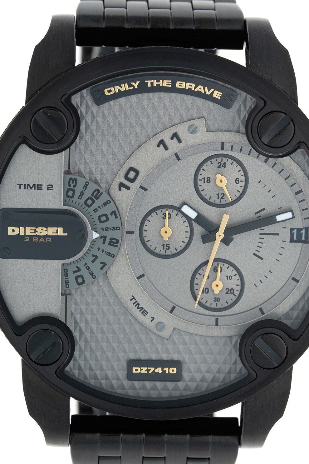 Diesel, Chrono karóra dupla időzónával, Fekete - eMAG.hu