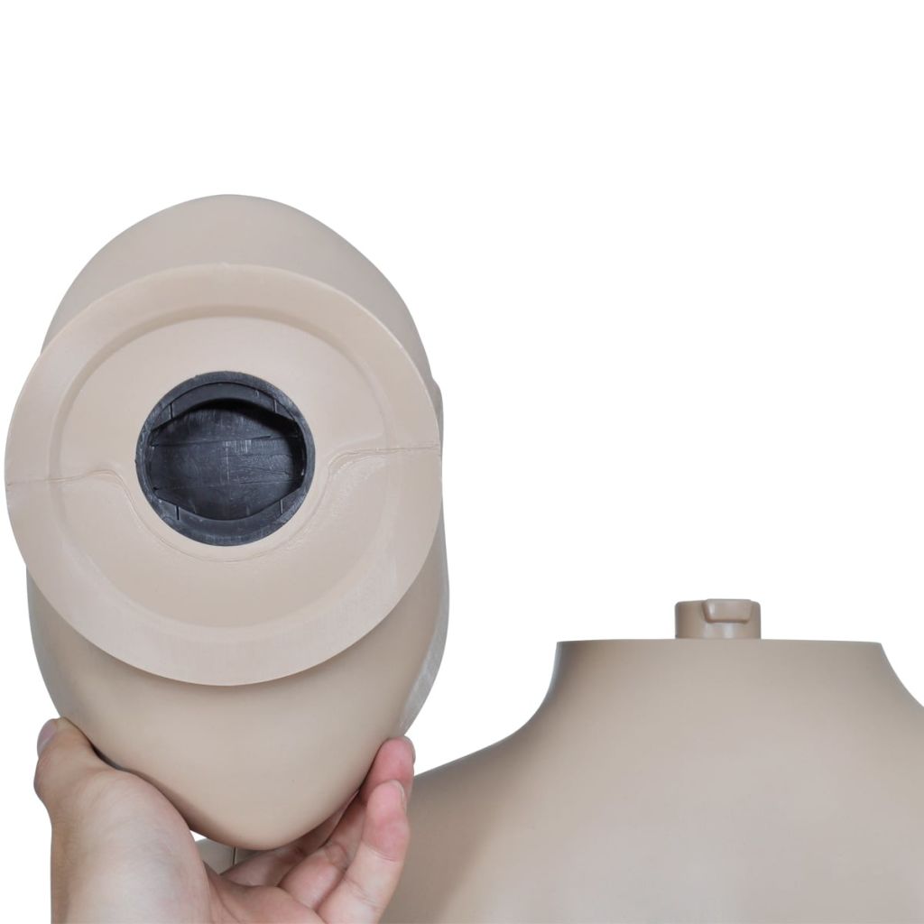 Manechin masculin, vidaXL, Plastic, Bej, 185 cm - eMAG.ro