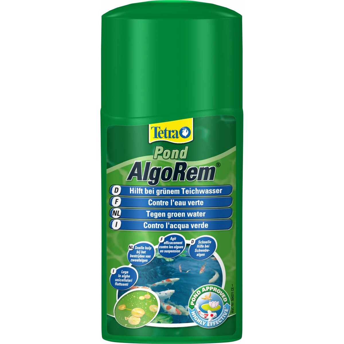 Solutie lichida pentru iaz Tetra Algoren, 250 ml - eMAG.ro