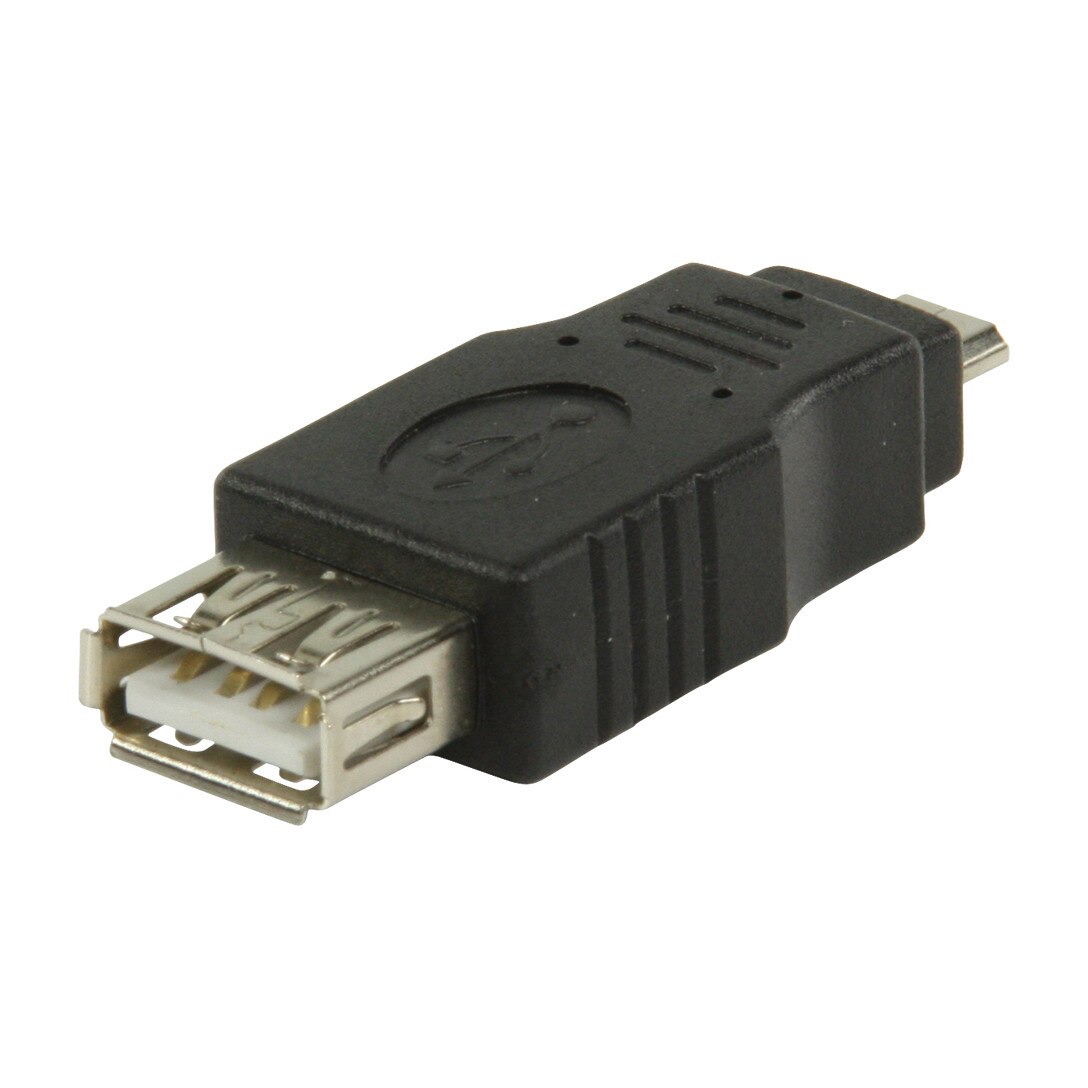 Adaptor USB 2.0 USB A mama - USB micro B tata, Valueline - eMAG.ro