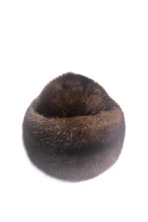 Caciula din blana naturala de nurca,maro,masura 56 cm,Durava - eMAG.ro