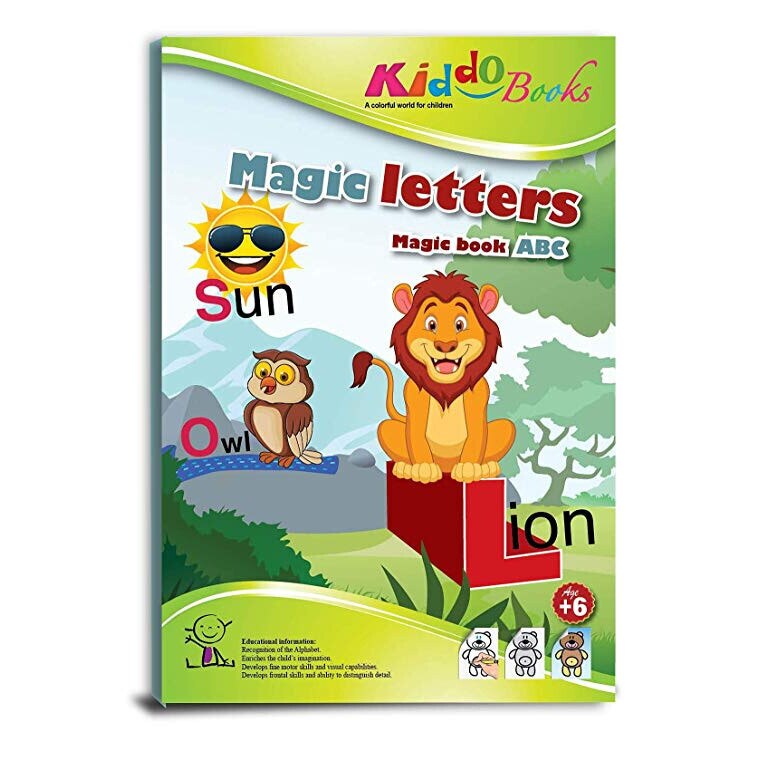Kaparós foglalkoztató füzet az ABC betűivel Kiddo - eMAG.hu