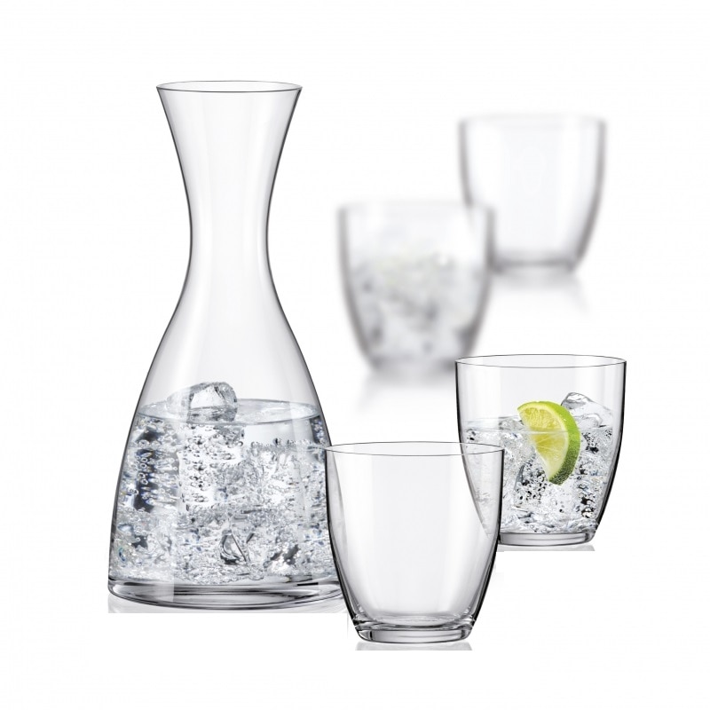 Set de carafa si pahare pentru apa, 5 buc - eMAG.ro