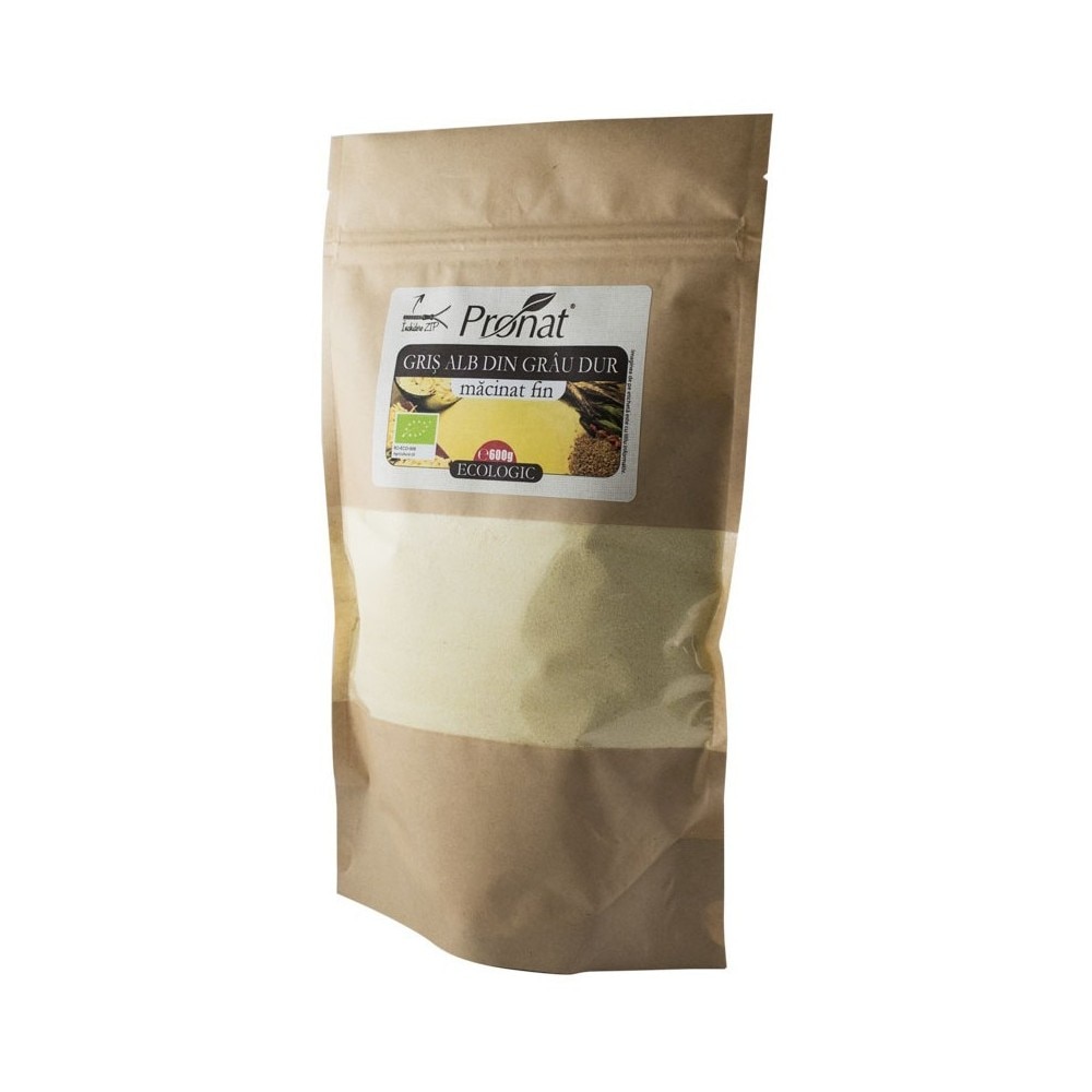 Gris Alb Bio Din Grau Dur 600G - eMAG.ro