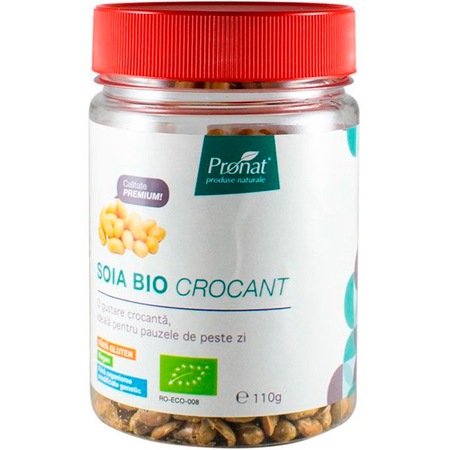 Soia crocanta, bio, Pronat, 110 g - eMAG.ro