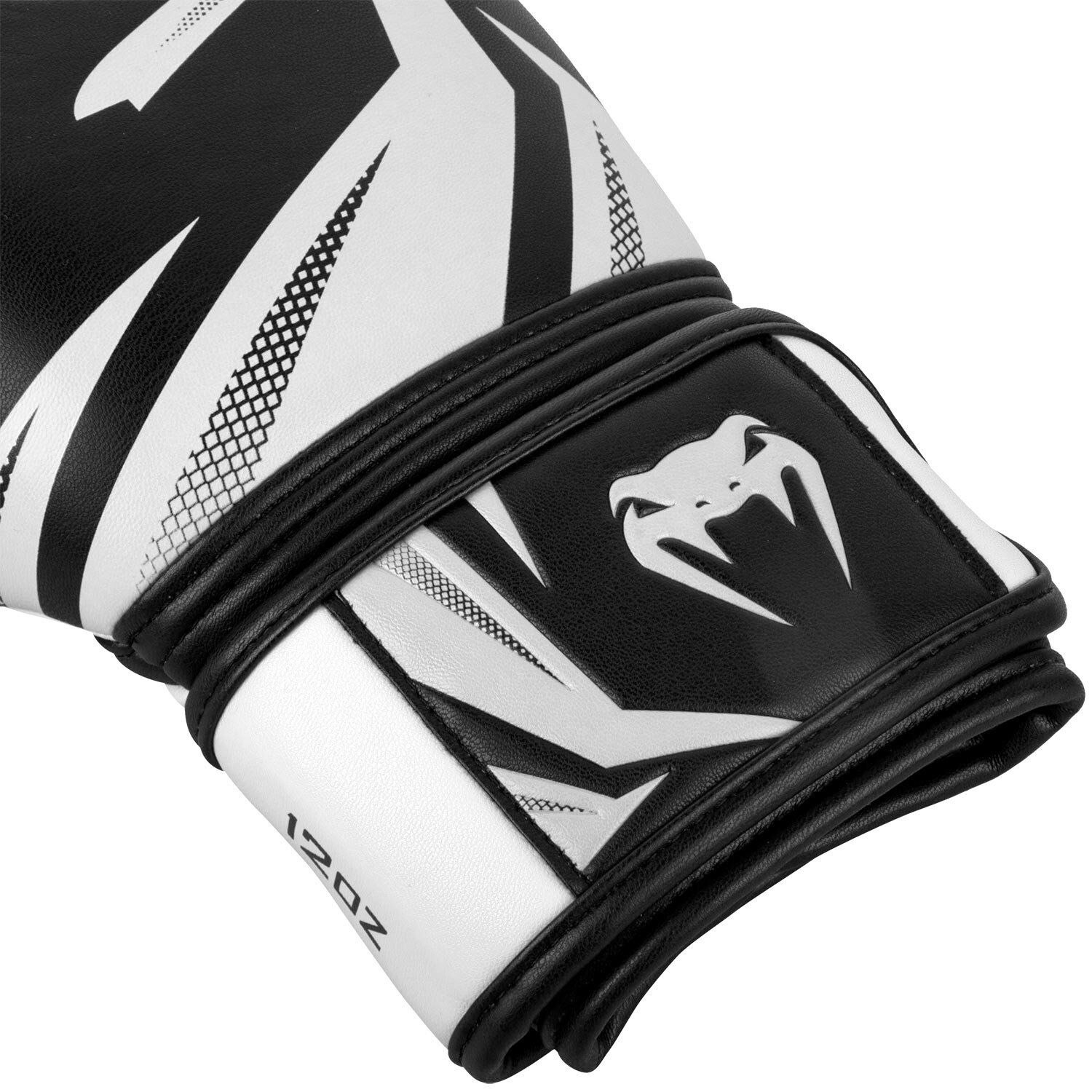 Manusi Box Challenger 3.0 Black/White - Venum -16 OZ - eMAG.ro