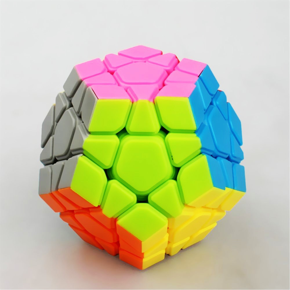 Cub Rubik 3x3x3 YongJun RuiHu Megaminx stickerless, 147CUB - eMAG.ro