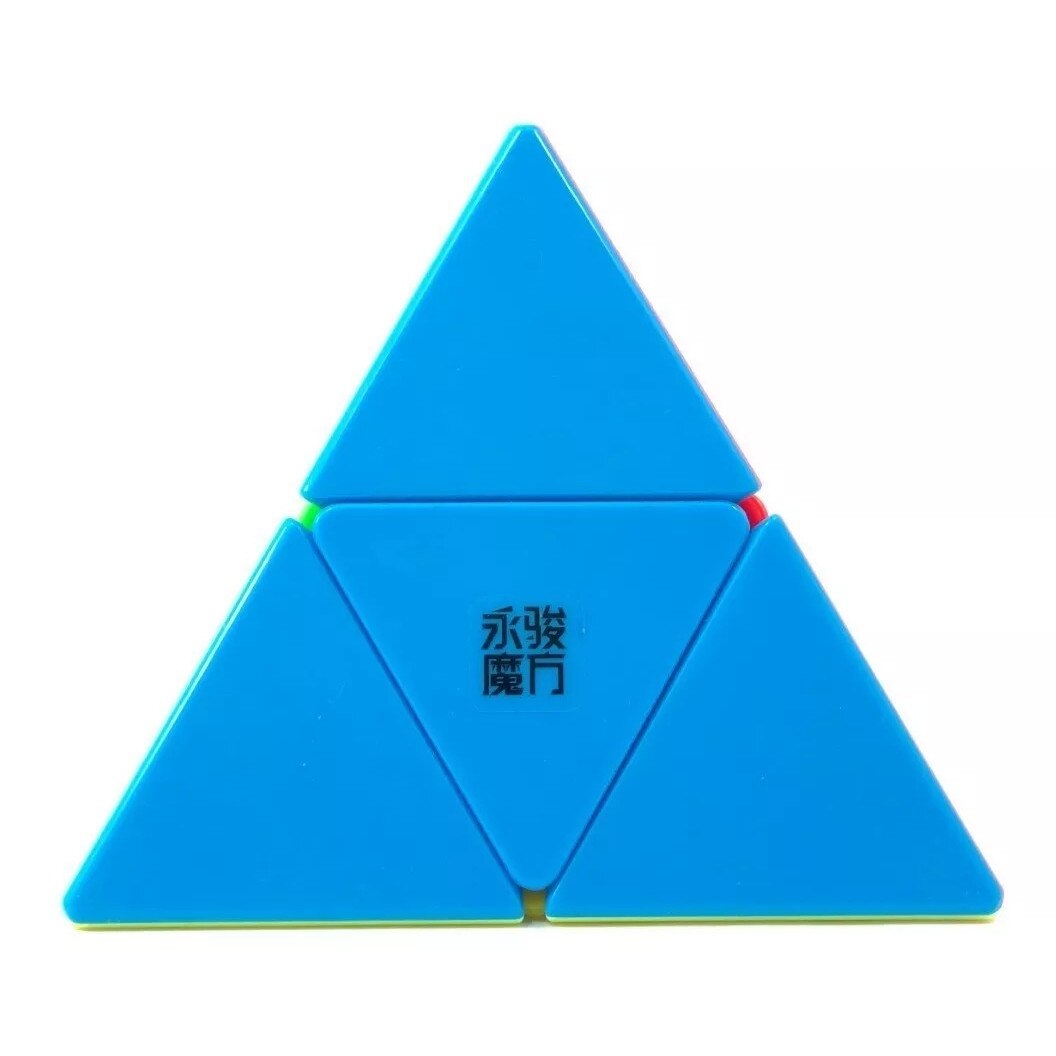 Cub Rubik 2x2x2 YongJun Jinzita Pyraminx stickerless, 166CUB - eMAG.ro