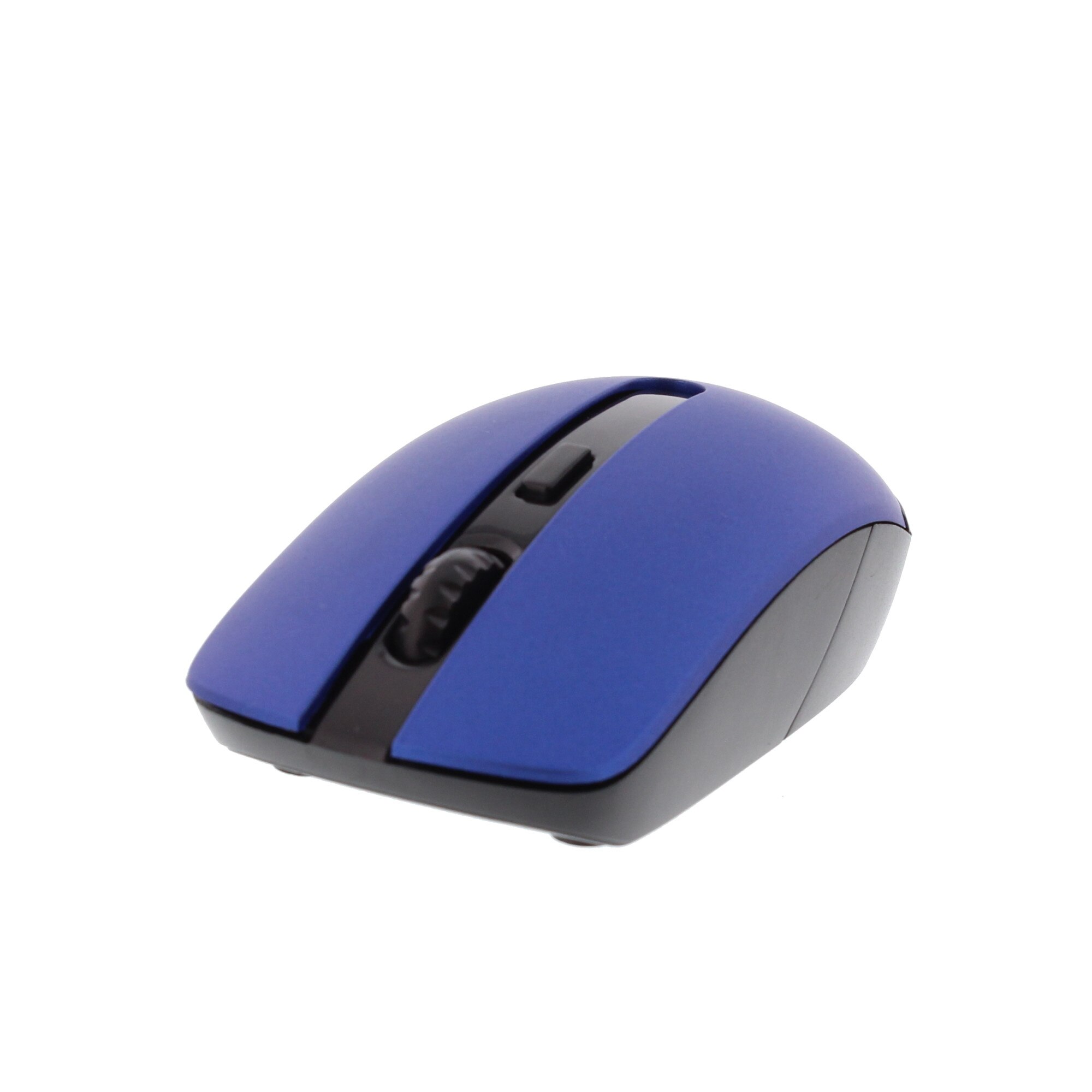 Mouse wireless Well MW101 albastru/negru - eMAG.ro